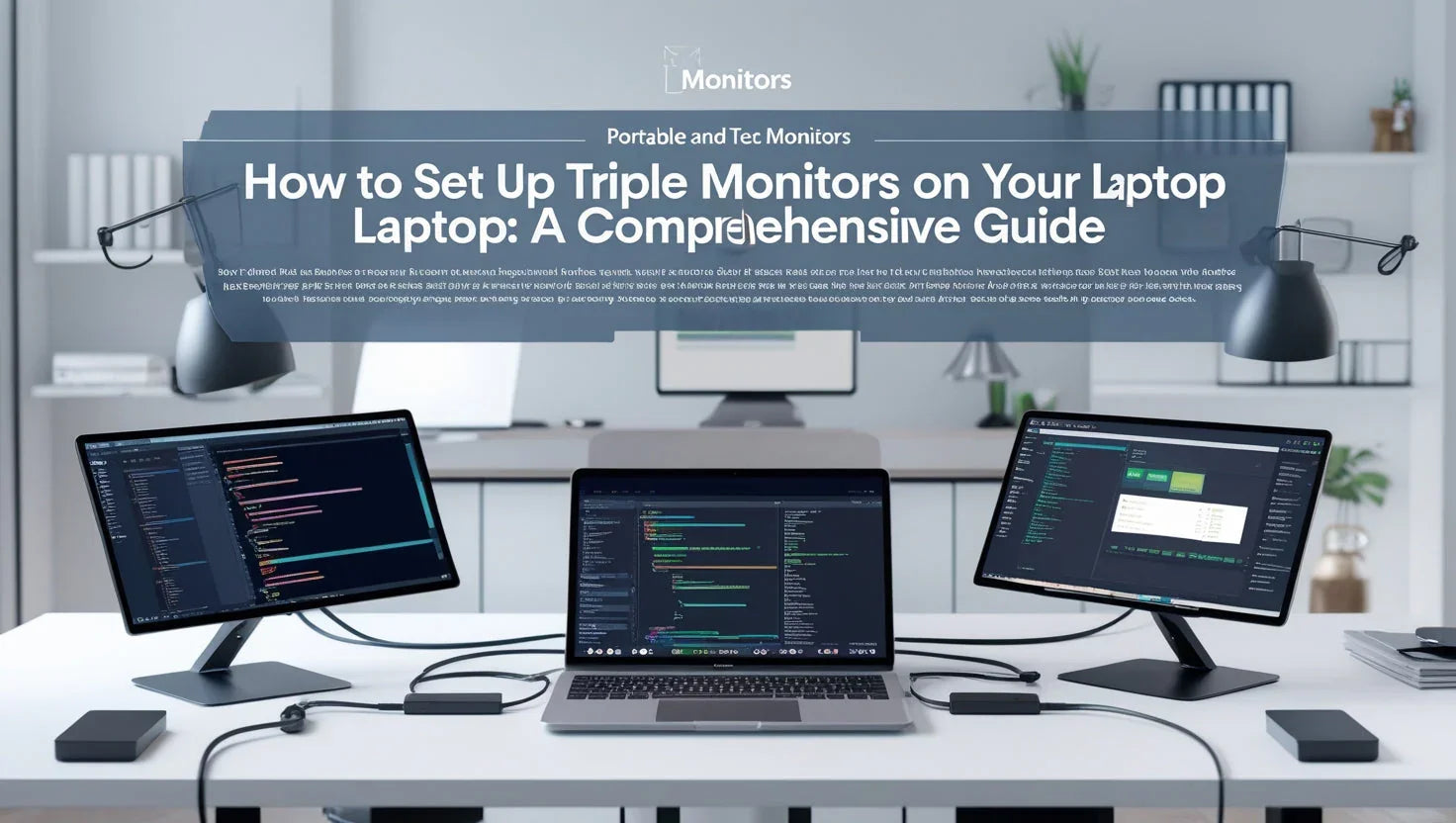 How to Set Up Triple Monitors on Your Laptop: A Comprehensive Guide ...