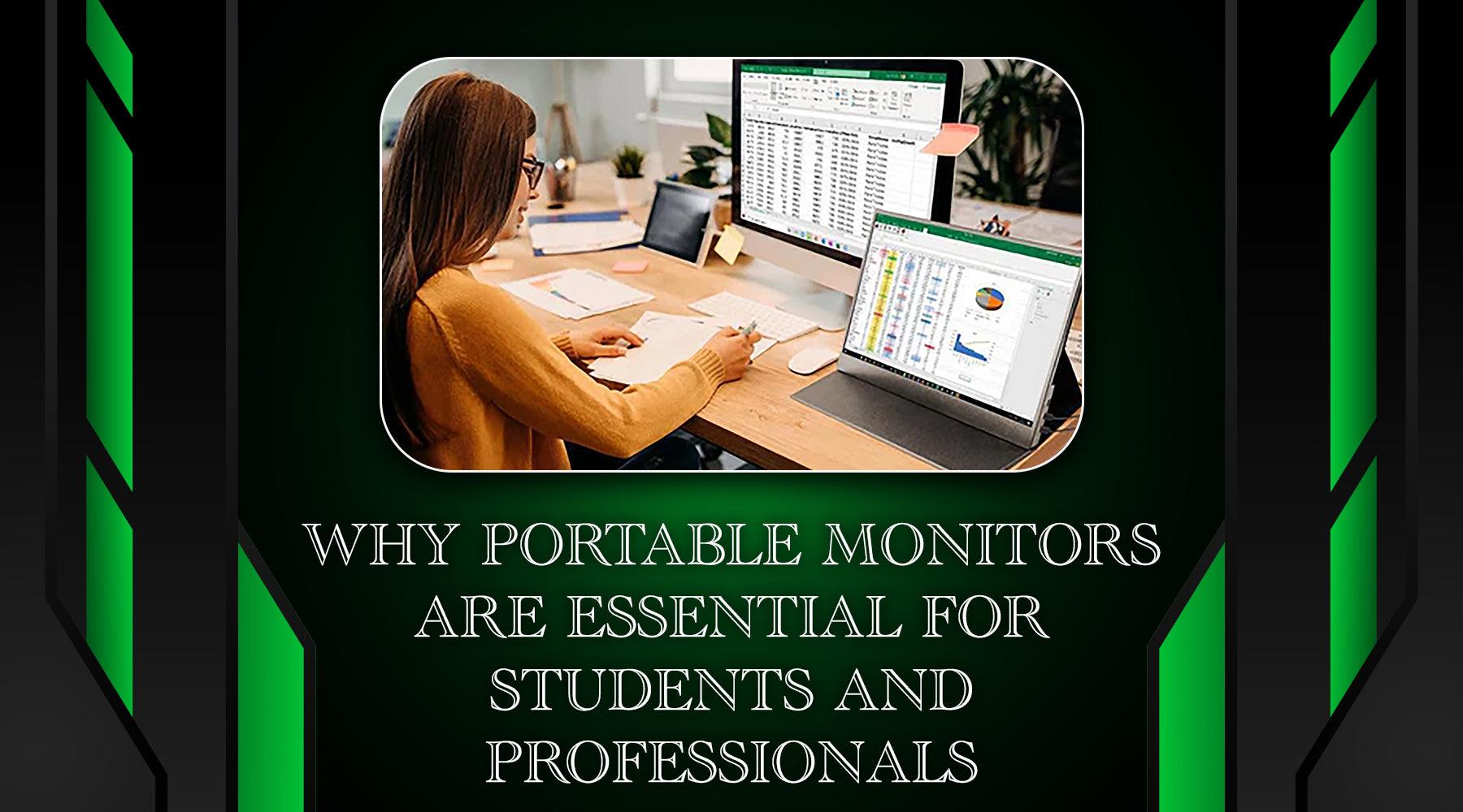 Why Portable Monitors are Essential for Students and Professionals – ReHisk