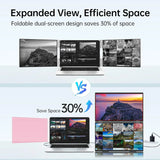 InnoView Foldable 15.6" Dual Portable Monitor-INVPM009-05B – ReHisk